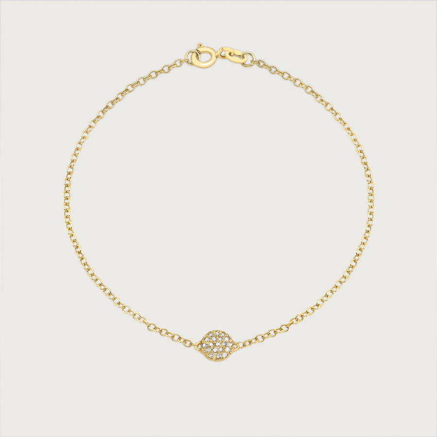 Versa Cluster Natural Diamond Bracelet in 9K Gold – RachelGalley