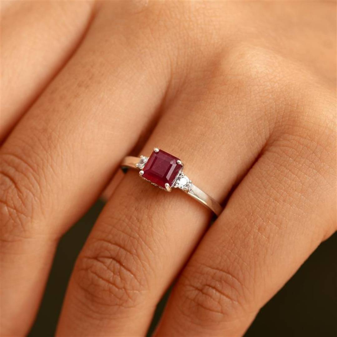 Candy Scarlett Radiance Ruby Ring – RachelGalley
