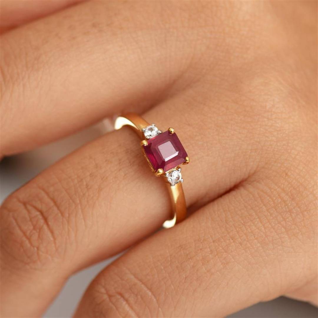 Candy Scarlett Radiance Ruby Ring – RachelGalley
