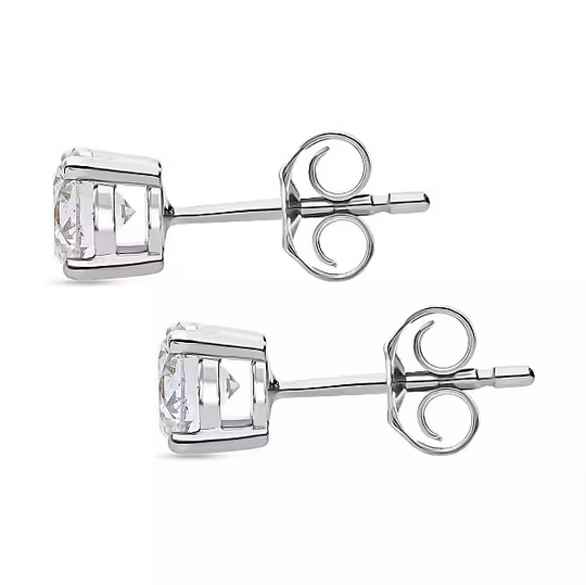 Versa 9K Gold Lab Grown Diamond Classic Stud Earrings – RachelGalley