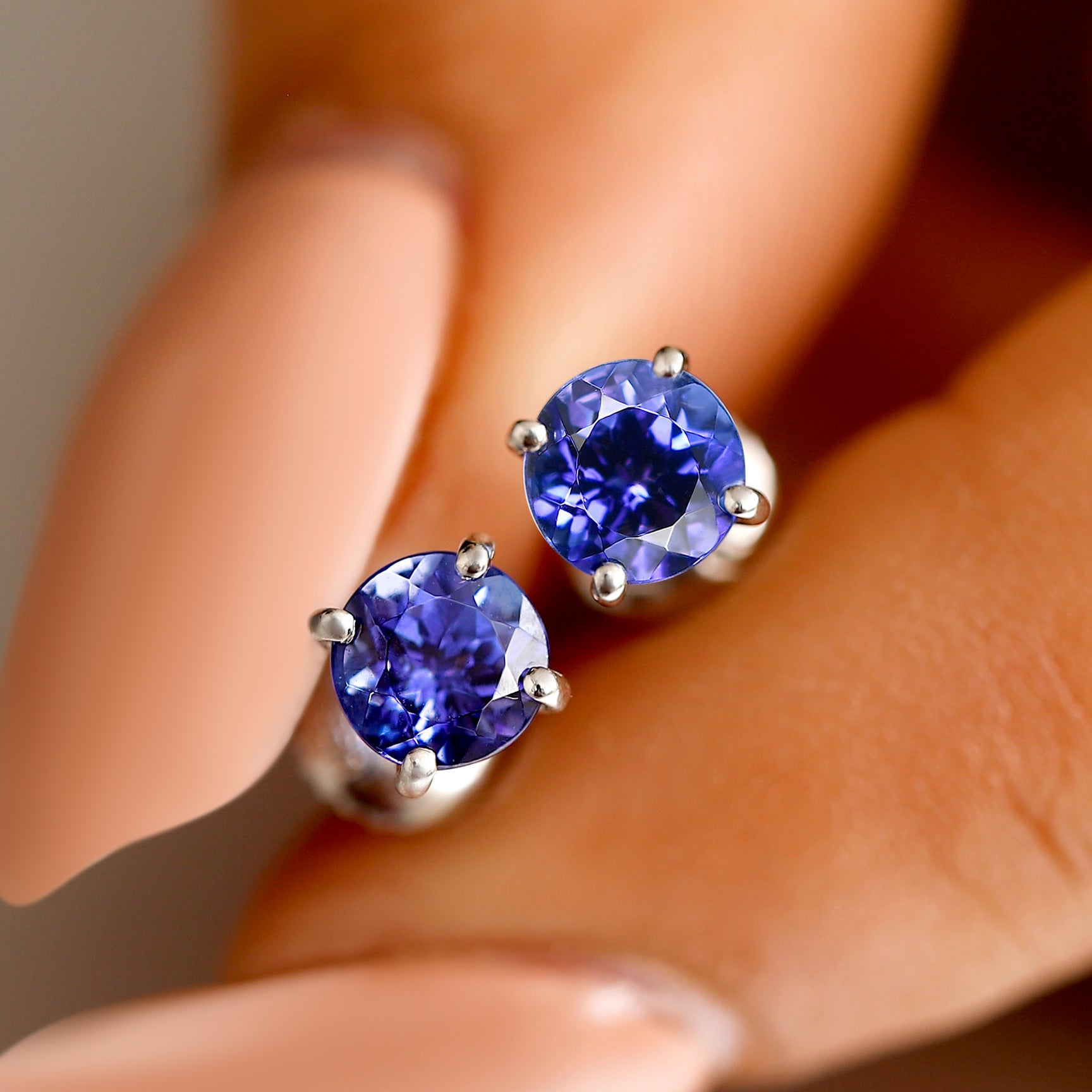 Celestial Solitaire Studs – RachelGalley