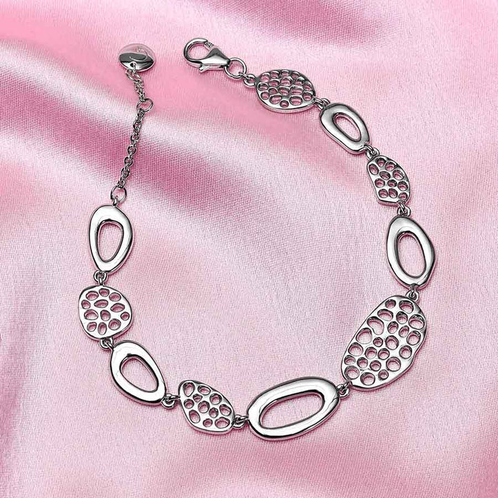 Disc Lattice Link Bracelet - Rachel Galley – RachelGalley