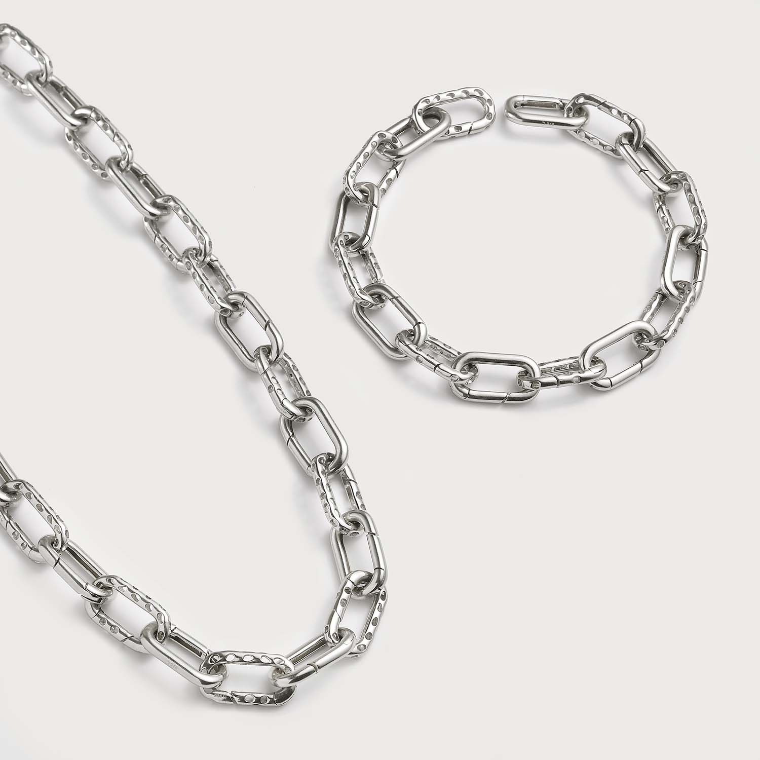 Allegro Link Necklace + Allegro Link Bracelet – RachelGalley