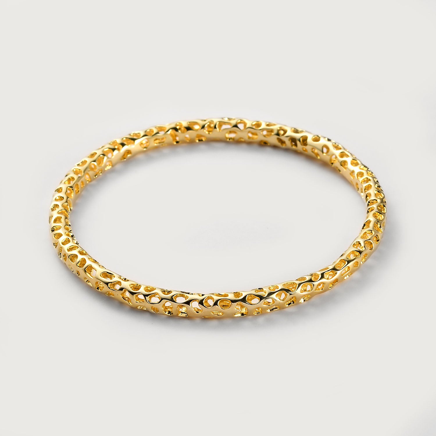 Allegro Skinny Slim Bangle - Rachel Galley – RachelGalley