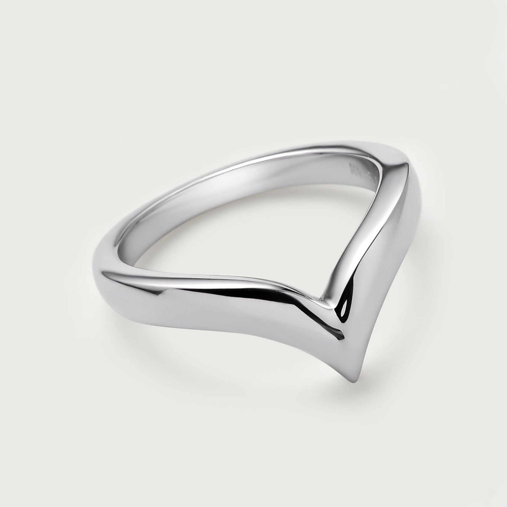 Grecian Wishbone Stacking Ring – RachelGalley