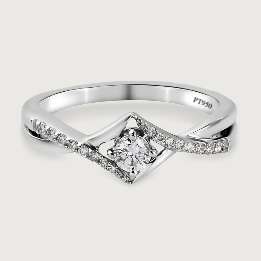 Versa Diamond Engagement Ring in Platinum – RachelGalley