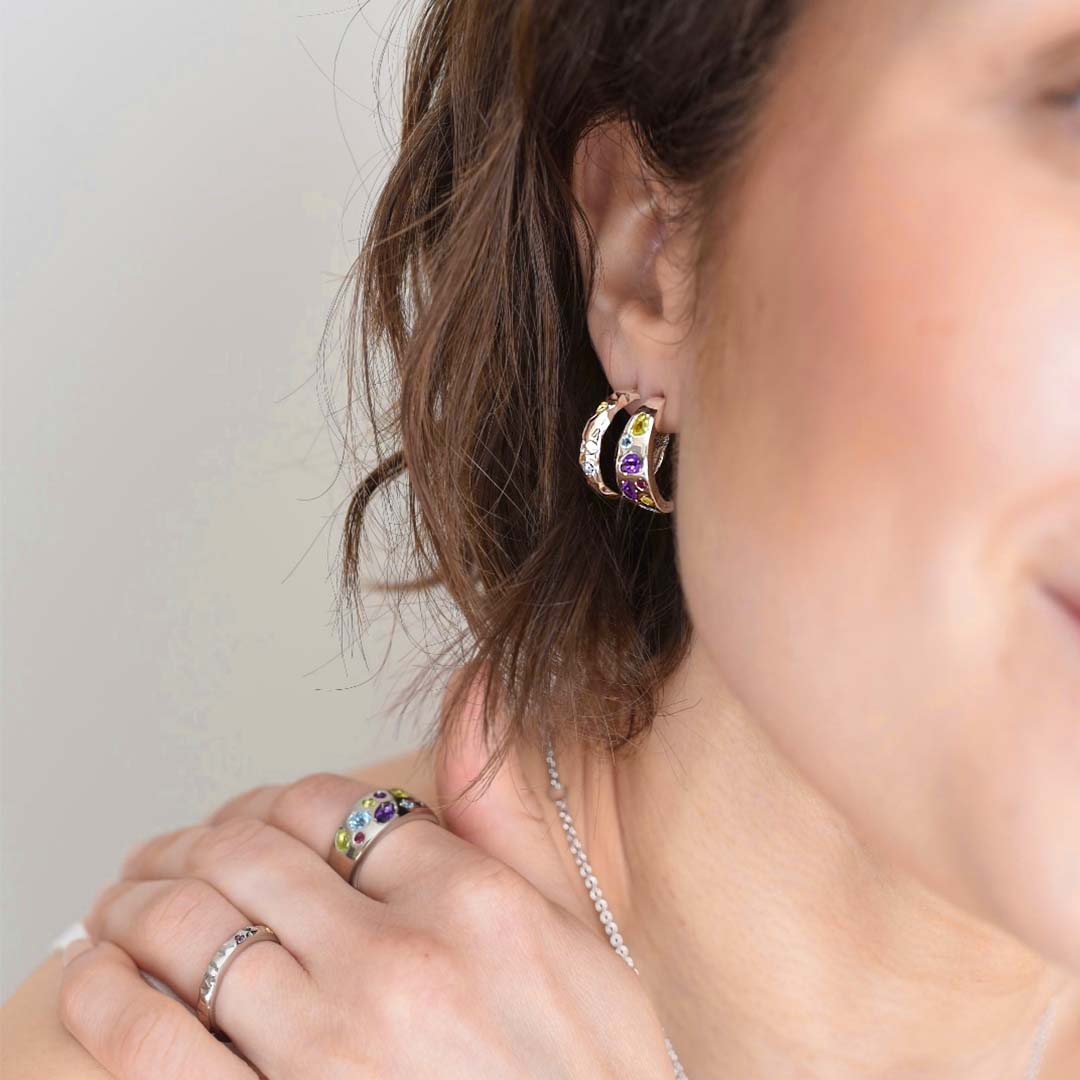 Hoop Earrings | Designer Hoops in Gold & Silver Online – RachelGalley